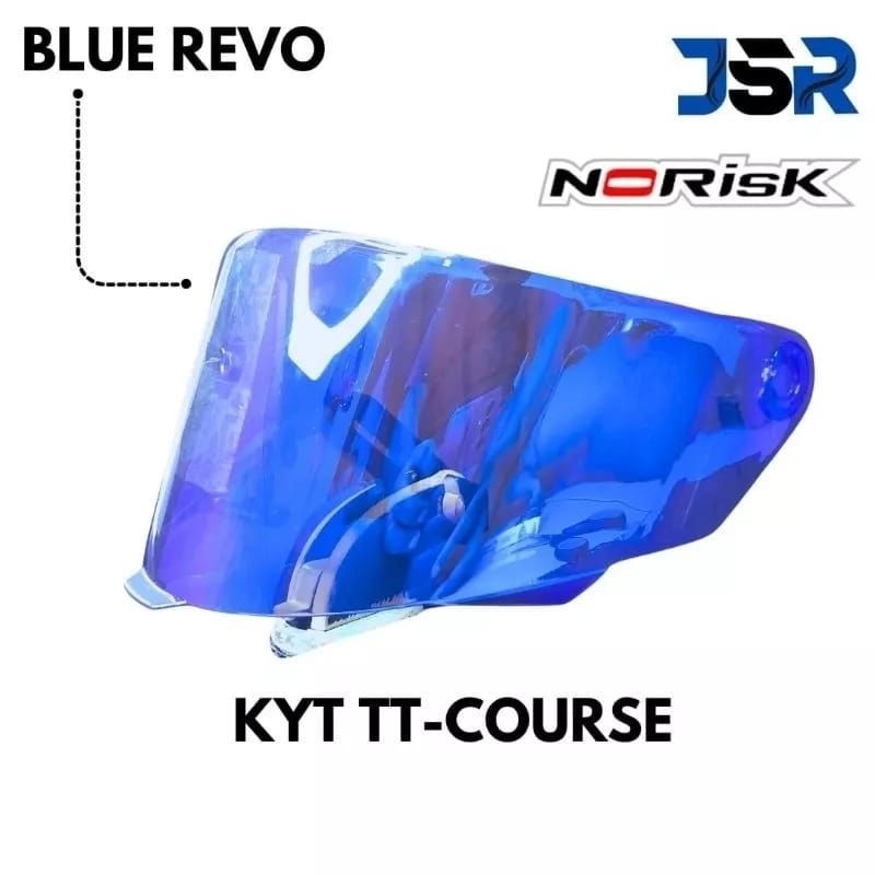 Jual VISOR KACA HELEM PNP KYT TT- COURSE PNP KBR MERK NORIZ | Shopee ...