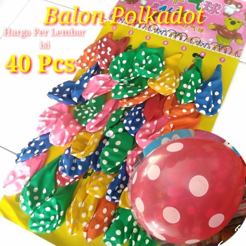 Jual GROSIR Balon motif isi 40 pcs balon latex lembaran medium | Shopee ...