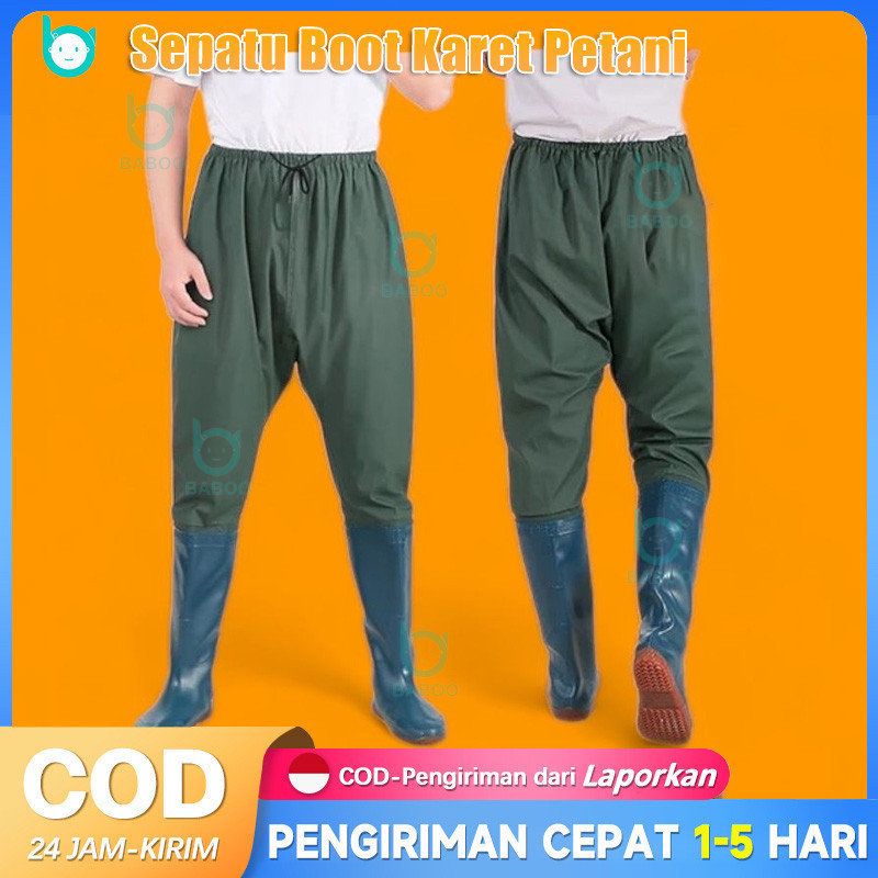 Jual SEPATU BOOT SAWAH TANI KOLAM MANCING 60 cm Sepatu Boots Wanita ...