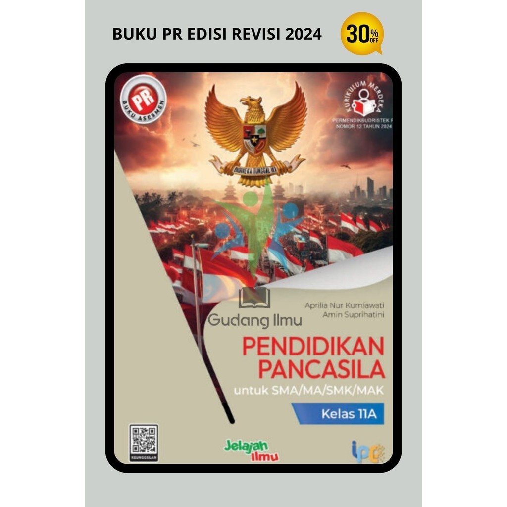 Jual Buku Pr/Lks PPKN Kelas 11/XI SMA/Ma Semester 1 Kurikulum Merdeka Intan pariwara EDISI ...