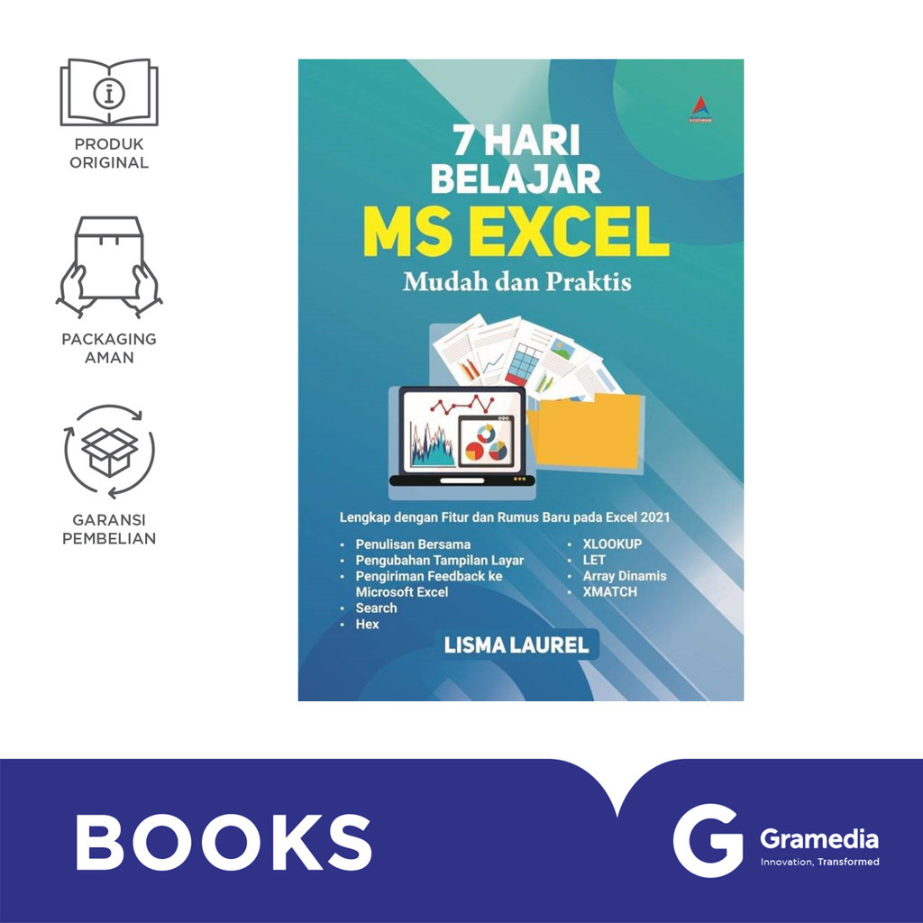Jual 7 Hari Belajar Ms Excel : Mudah Dan Praktis | Shopee Indonesia
