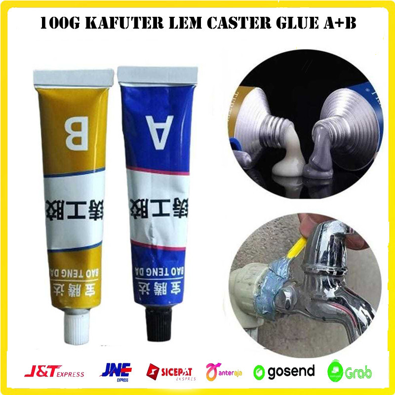Jual 100g Lem Besi AB Lem Perekat Anti Bocor Besi Lem Perekat Kuat ...