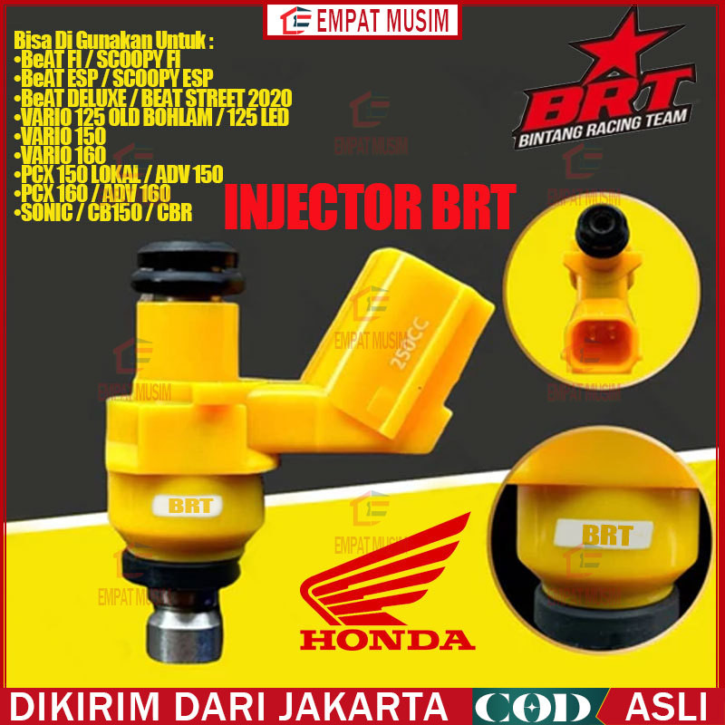 Jual Injektor HONDA CPO BRT Racing PCX Beat Vario 110 125 150 160 CB150 ...