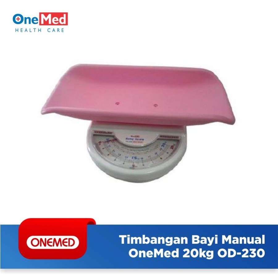 Jual Timbangan Bayi Manual OneMed 20kg OD-230 BLI | Shopee Indonesia