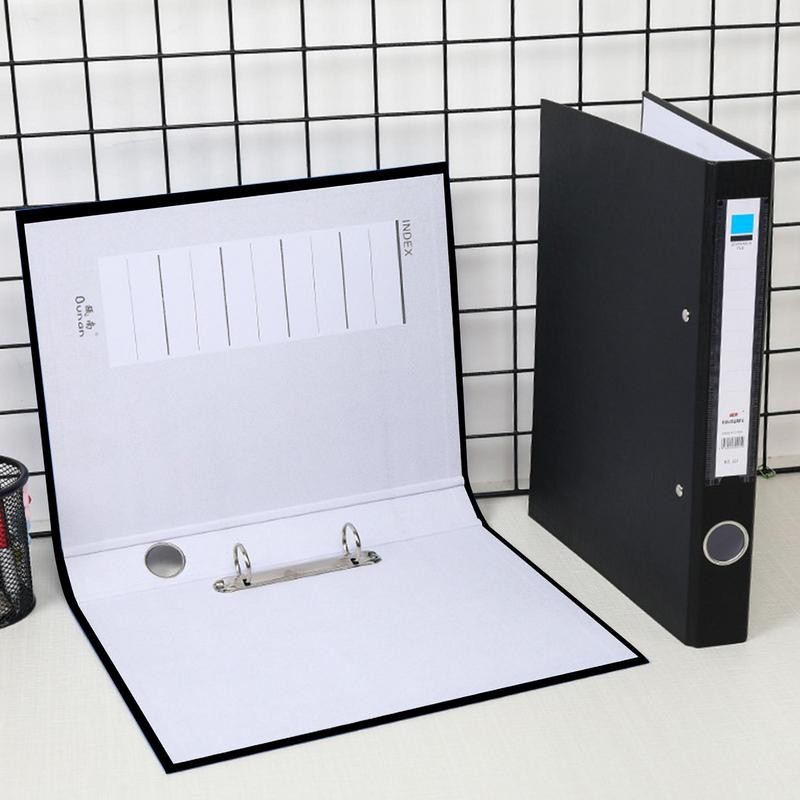 Jual 2 Hole A4 Ring Binder File Folder Document Storage Thickened Large ...