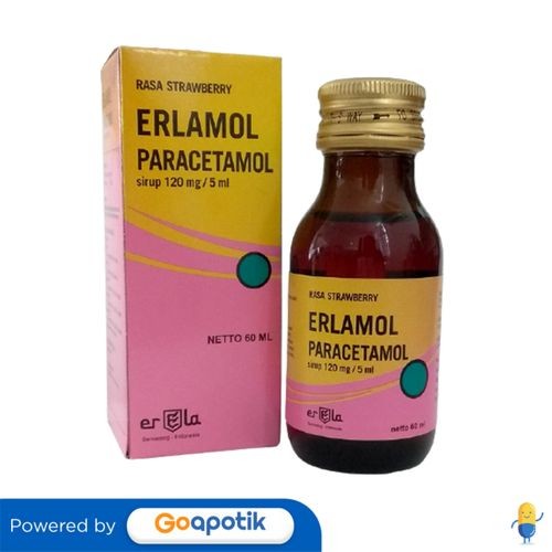 Jual Erlamol Syrup Isi 60 Ml Botol | Shopee Indonesia