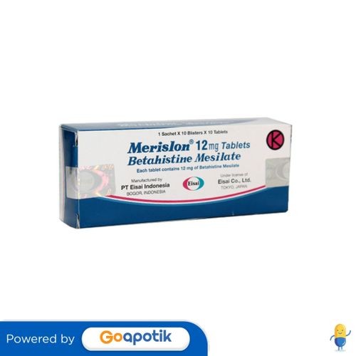 Jual Merislon 12 Mg Box 100 Tablet | Shopee Indonesia