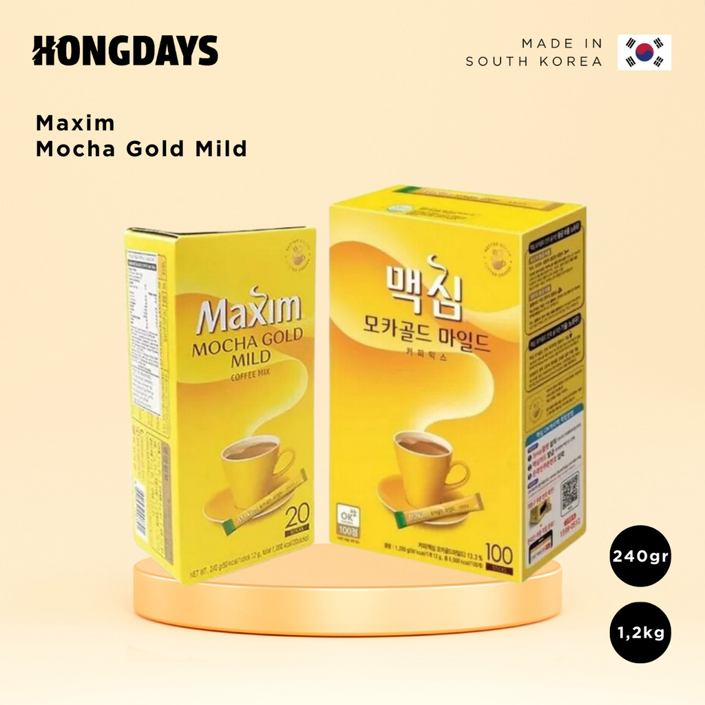 Jual Maxim Mocha Gold Mild 240g & 1,2kg - HONGDAYS | Shopee Indonesia