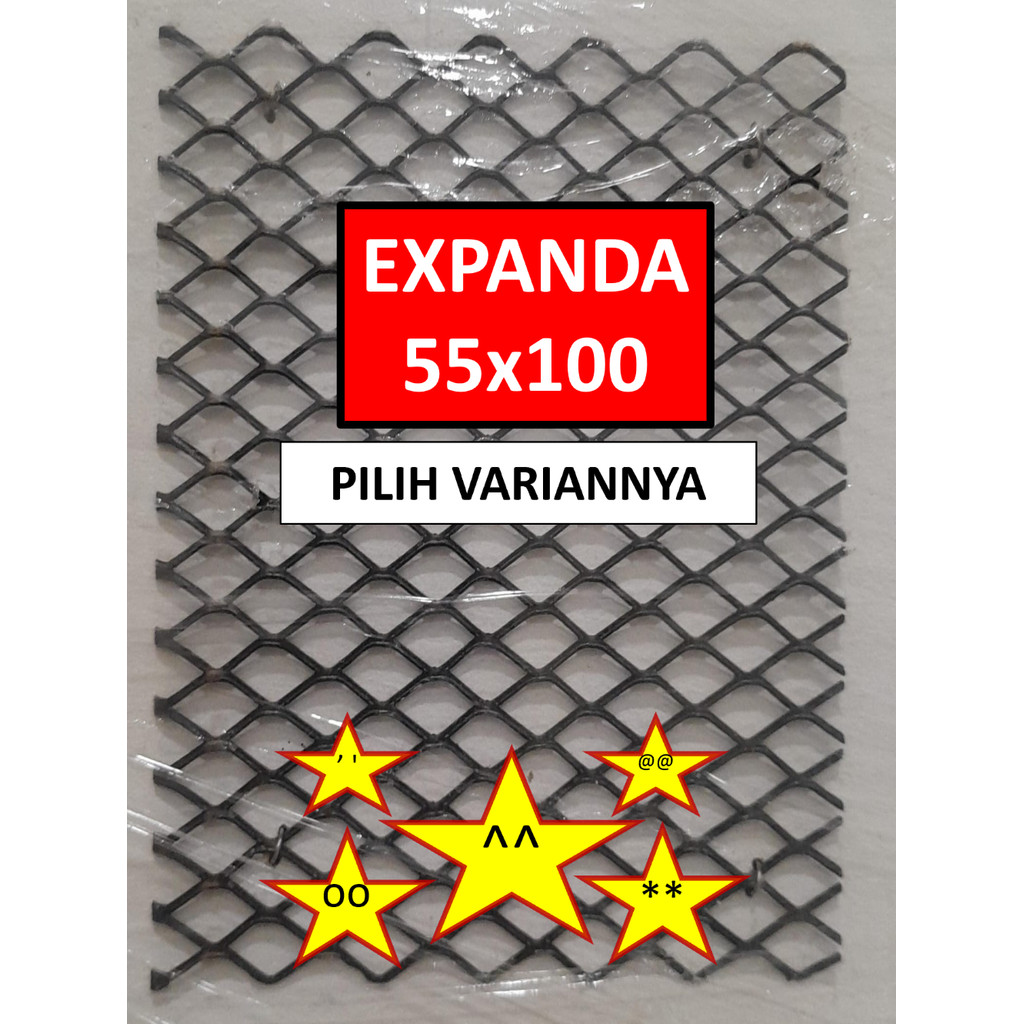 Jual Plat Expanded Mesh - 55x100 cm - Plat Expanda - Expanded Mesh ...