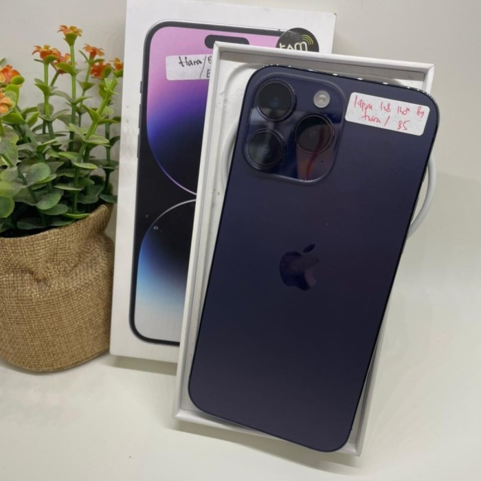 Jual IP 14 Pro Max 128GB - iBox Fullset Second - Deep Purple | Shopee ...
