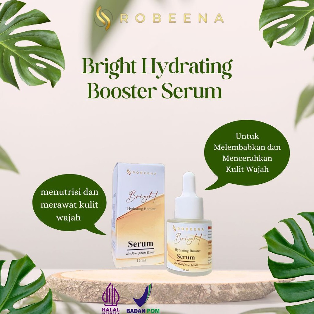 Jual Serum Bright Hydrating Booster with Pisum sativum Extract 15 ml ...