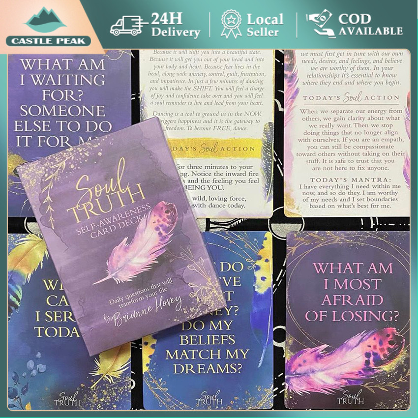 Jual Kartu Oracle Soul Truth Self Awareness Card Deck Tarot - Alat ...