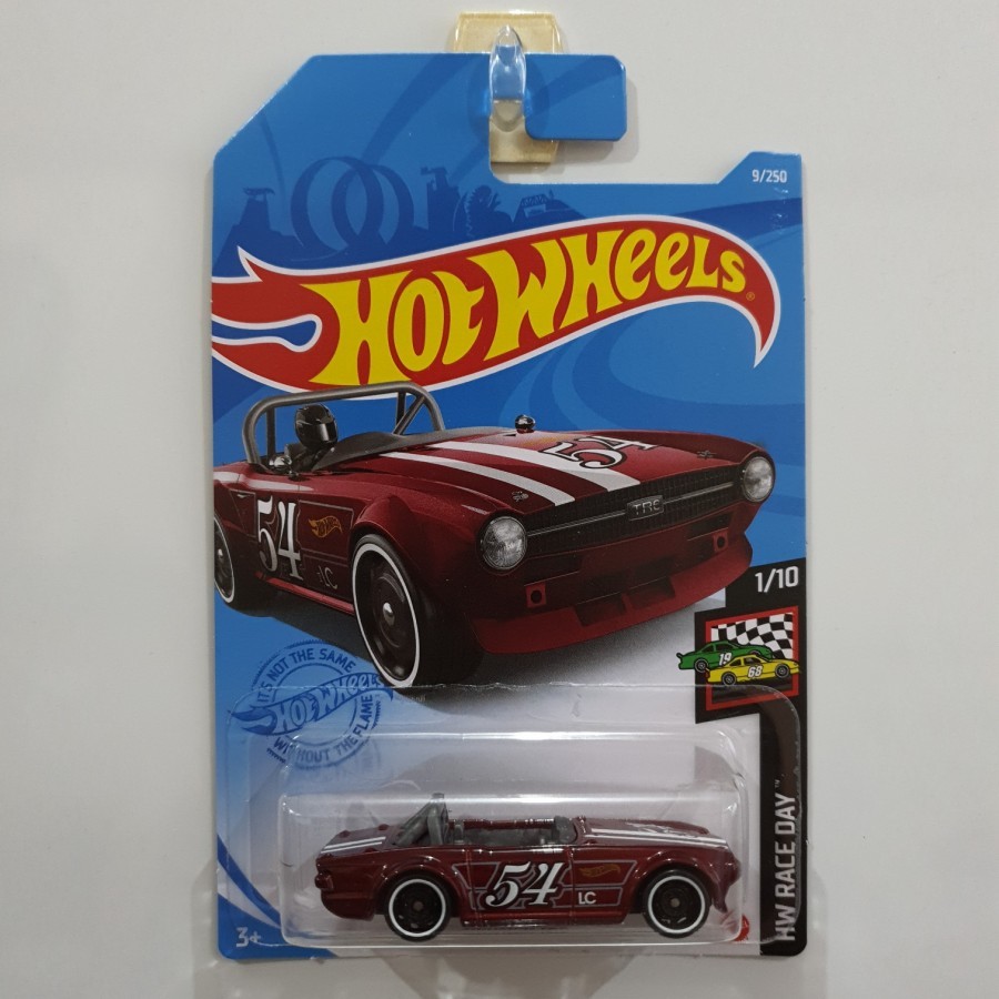 Jual Hotwheels Triumph TR6 Merah Hot Wheels Mattel Original | Shopee ...