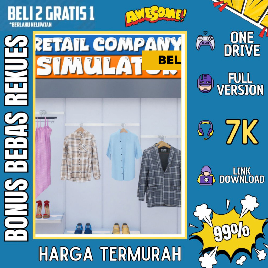 Jual RETAIL COMPANY SIMULATOR - GAME PC - GAME LAPTOP - PC GAMES - BELI ...