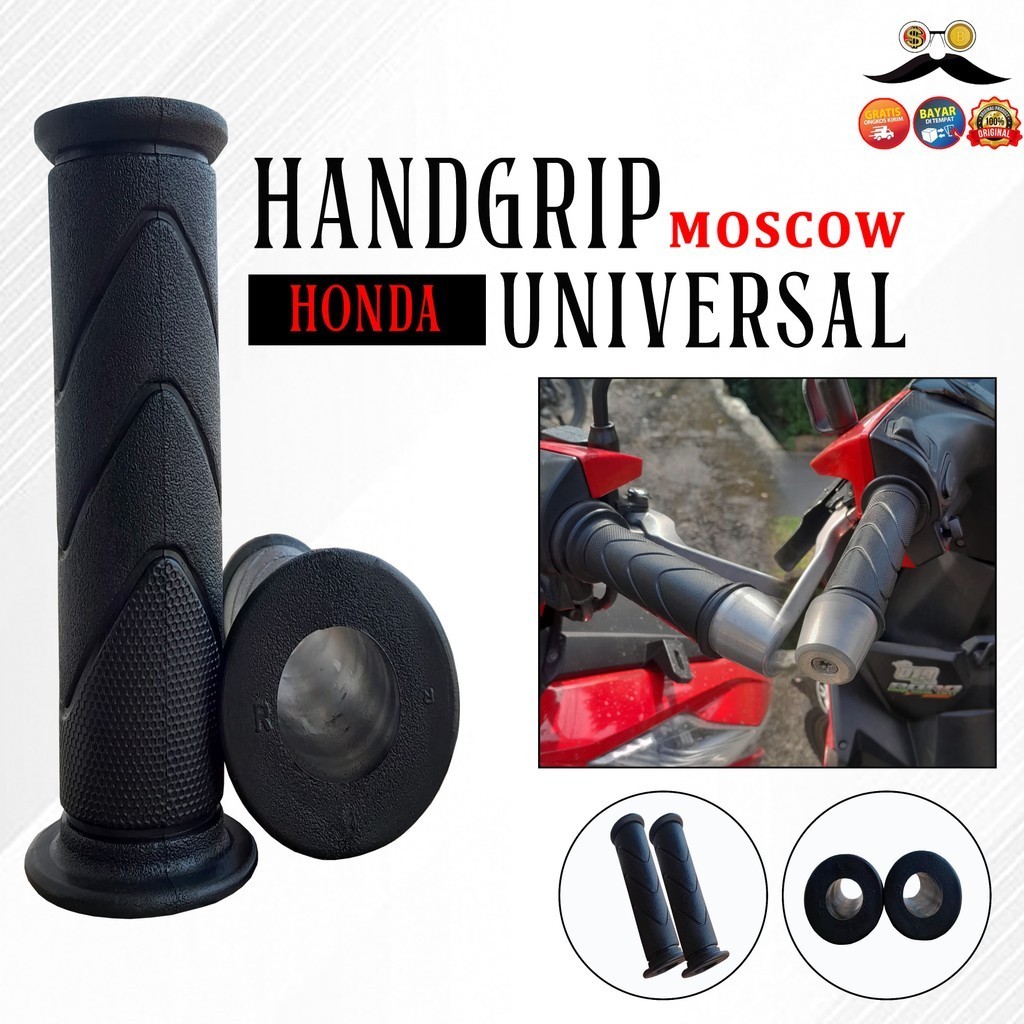 Jual GRIP HONDA HANDFAT HANDGRIP HAND FAT HAN FAT UNIVERSAL BEAT VARIO ...