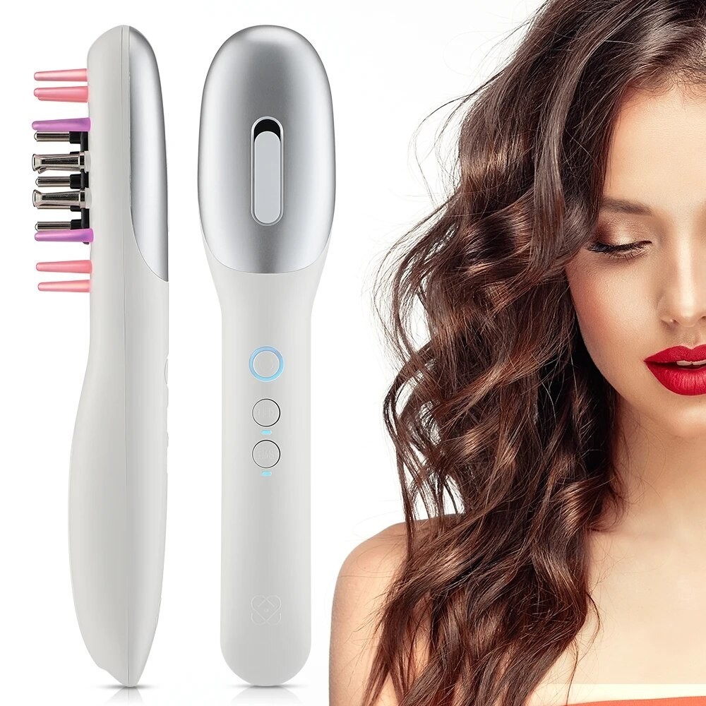Jual PREORDER EMS Electric Massage Comb Anti Hair Loss Infrared Hair ...