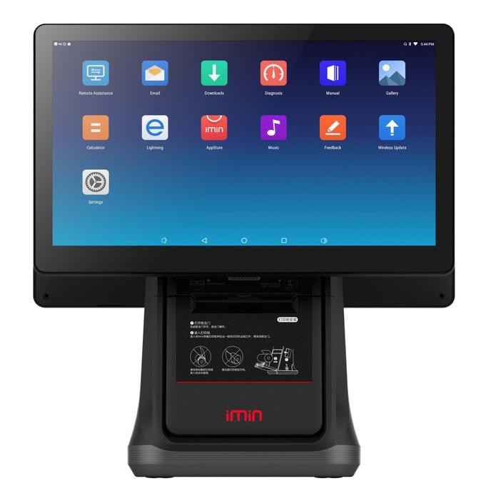 Jual Android Desktop POS Machine mesin kasir iMin D4 505 dengan printer | Shopee Indonesia