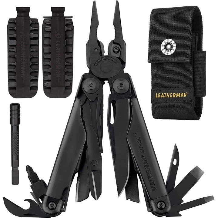 Jual LEATHERMAN Surge 21 IN 1 Black With MOLLE Sheath 42 Bit Kit ...