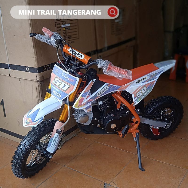 Jual promo spesial Motor Mini Medium Trail 50cc Matic 4 tak Lenka MXGP ...