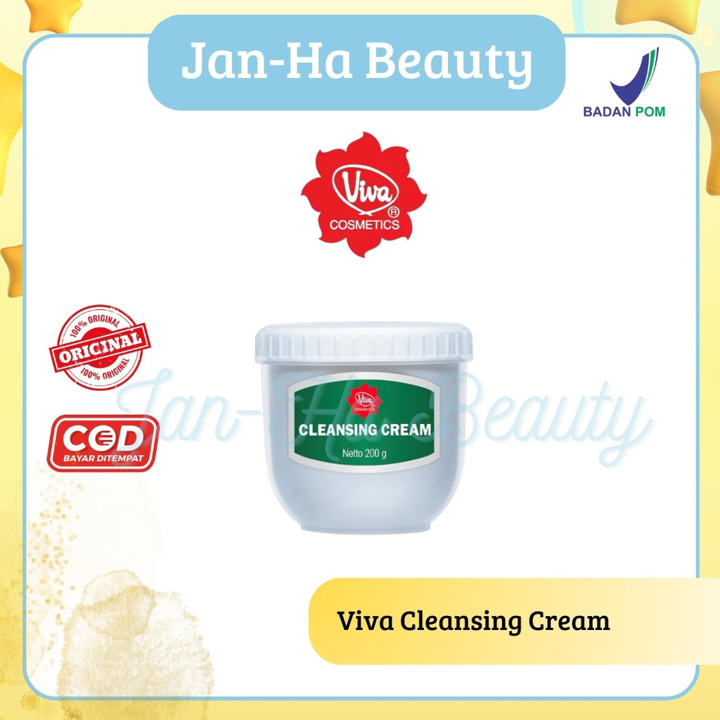 Jual Viva Cleansing Cream (DEEP CLEANSING) - 30 gr, 200 gr, 550 gr ...