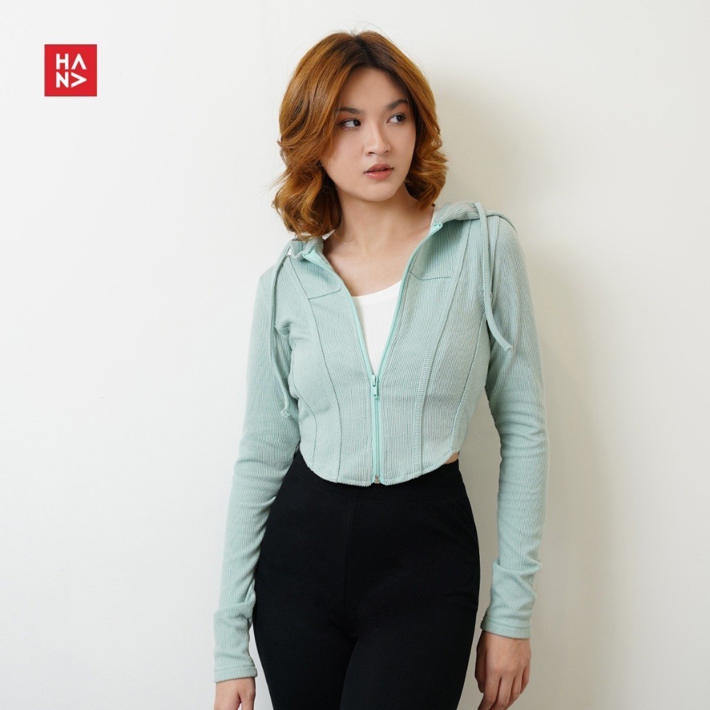 Jual Hana Fashion - Maureen Knit Jacket Wanita - JP024 | Shopee Indonesia