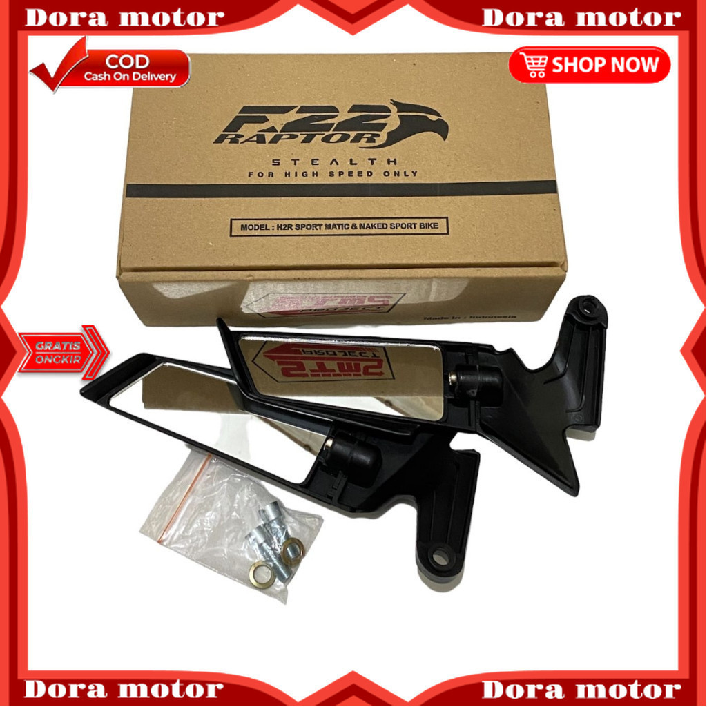 Jual Spion Winglet F22R Raptor Model H2R Universal Nmax Aerox Xmax Pcx ...