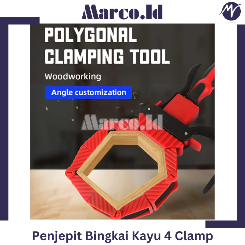 Jual Penjepit Bingkai Kayu 4 Clamp | Shopee Indonesia