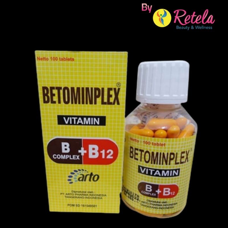 Jual BETOMINPLEX B+B12 1 BOTOL 100 TABLET | Shopee Indonesia