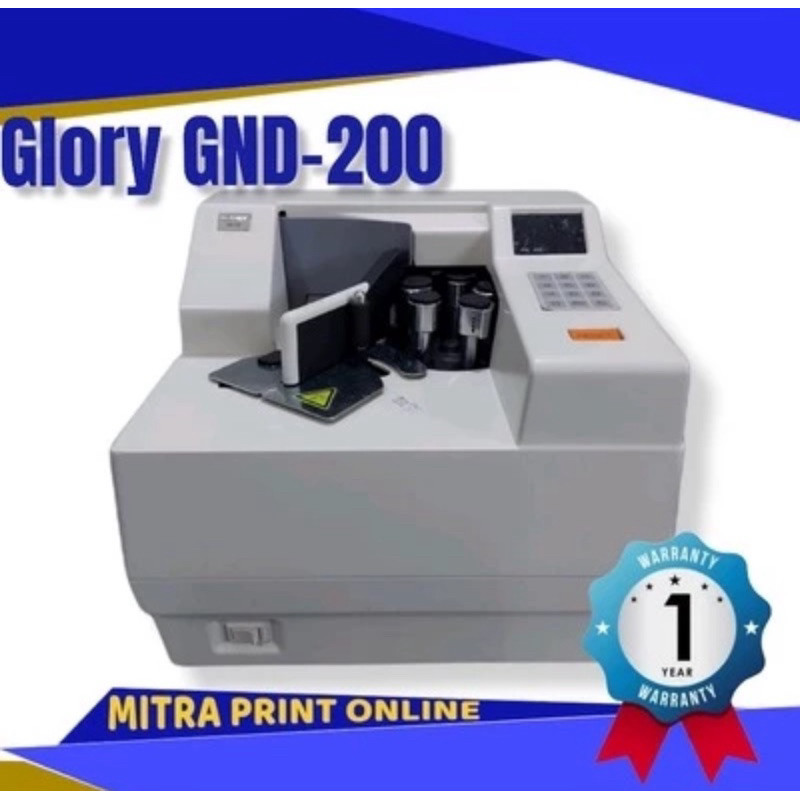 Jual Mesin Hitung Uang GLORY GND 200 || GARANSI 1 TAHUN | Shopee Indonesia