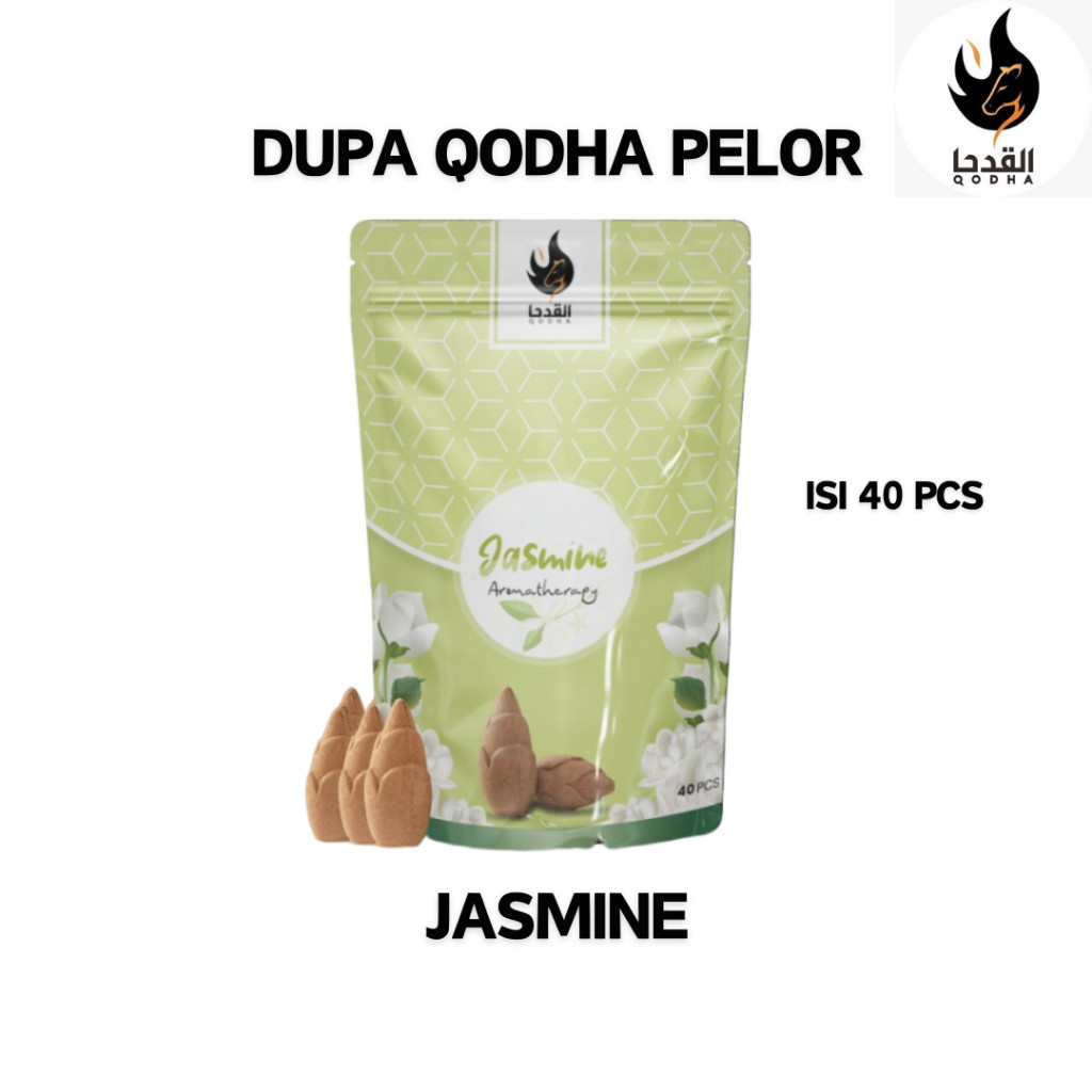 Jual Dupa JASMINE Buhur Bukhur QODHA Pelor Kerucut Kembang Bolong Asap ...