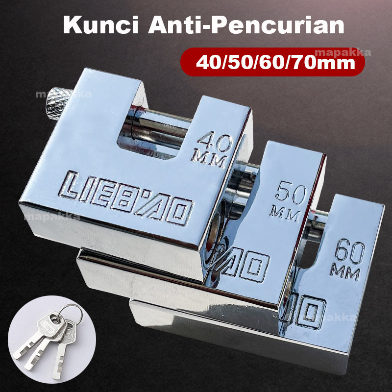 Jual Kunci Pintu Rumah Gembok Anti-pencurian Dan Anti-pemetikan Balok ...