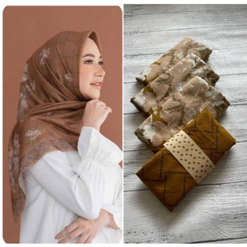 Jual Hijab Premium//Hijab Segi Empat Premium//SEGIEMPAT VOAL DENAY ...