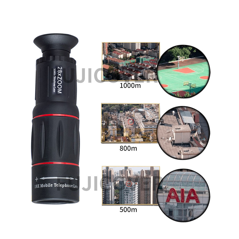 Jual Tele Zoom Lensa Apexel 18x25 Original Lens HP 28x Zoom Kamera ...