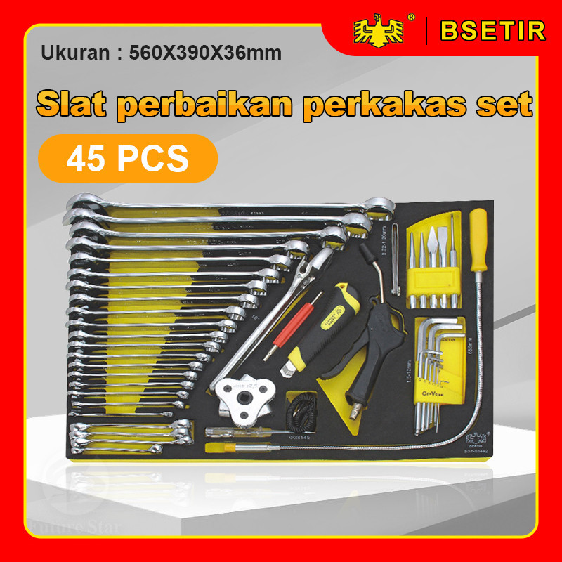 Jual 45Pcs Hand Toolset Kit Set Kunci Pas Alat Multifungsi Perkakas ...