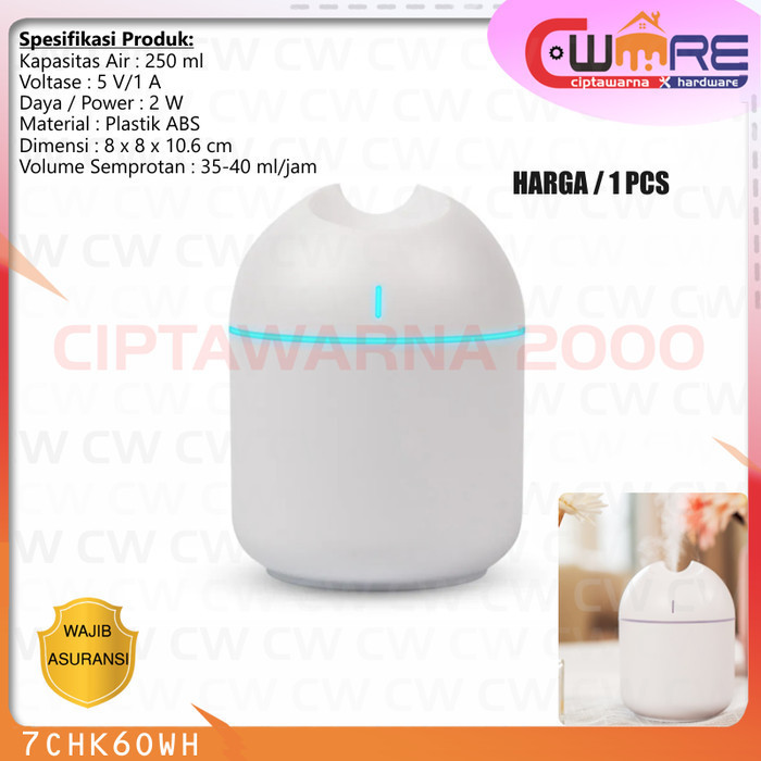 Jual Mini Air Humidifier Aroma Aromatherapy Ruangan Oil Diffuser USB 250 ml - BDB | Shopee Indonesia