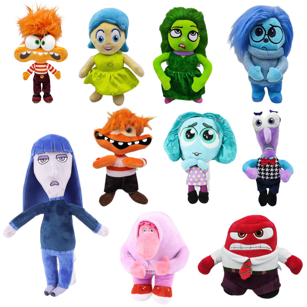 Jual New Inside Out 2 Plush Dolls Inside Out Plush Toy Cute Cartoon ...