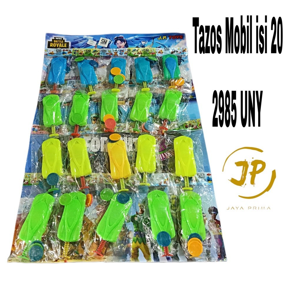 Jual MAINAN ANAK TAZOS MOBIL WARNA ISI 20 PCS | Shopee Indonesia