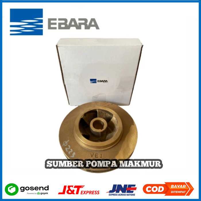 Jual Impeller Pompa EBARA 100x80 FSHA Original EBARA PUMP CENTRIFUGAL | Shopee Indonesia