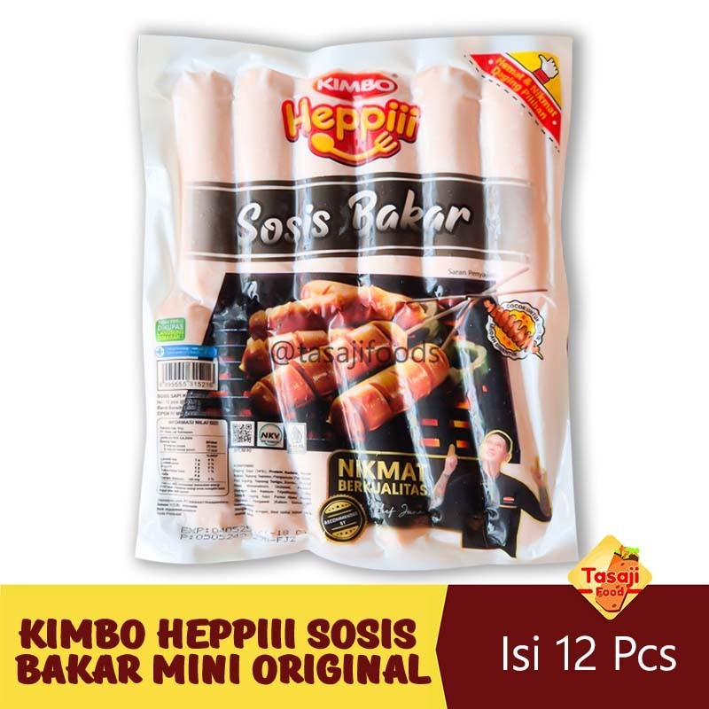 Jual Kimbo Heppiii Sosis Bakar Mini Original Isi 12 Pcs | Shopee Indonesia