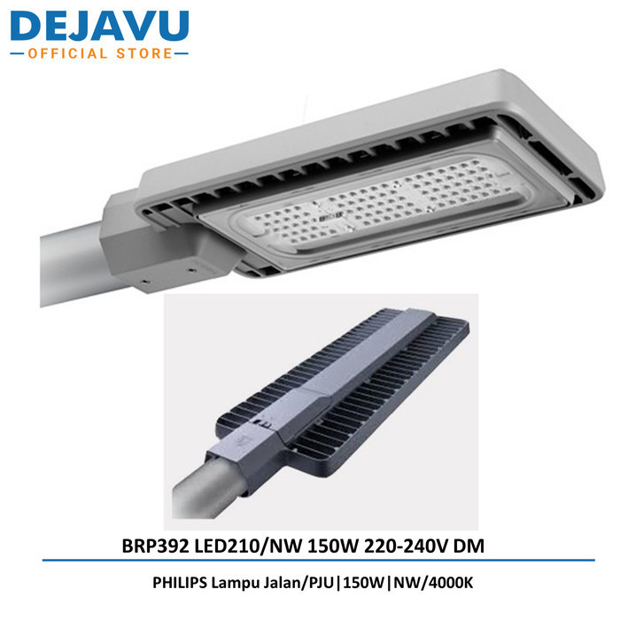 Jual Lampu Jalan PJU Philips BRP392 LED210/NW 150W 220-240V DM | Shopee ...