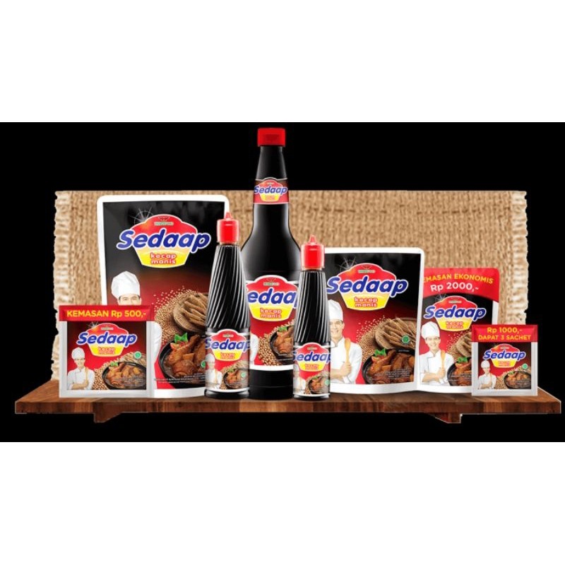 Jual kecap sedap spesial botol pouch 16ml 135ml 225ml 550ml | Shopee ...