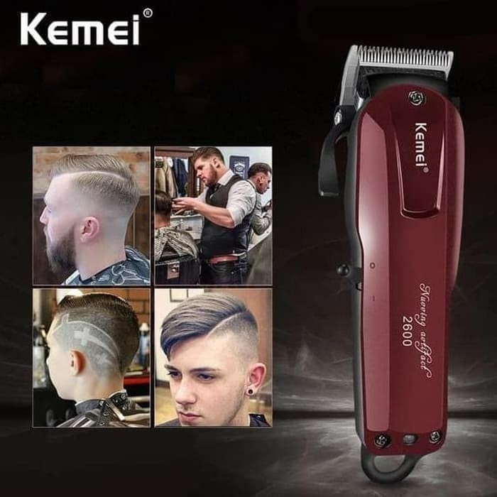 Jual KEMEI KM-2600 Professional Rechargeable Electric Hair Clipper Cordless | Shopee Indonesia