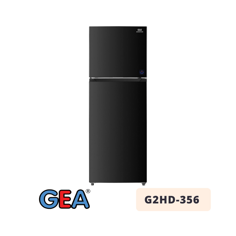 Jual KULKAS 2 PINTU INVERTER GEA G2HD-356 TOP MOUNT FRIDGE FREEZER ...