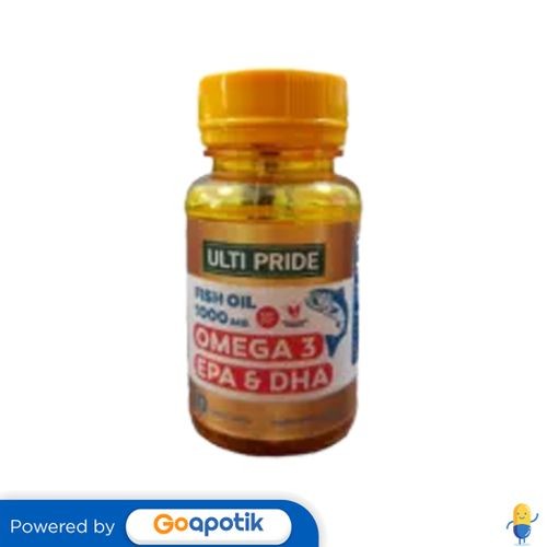Jual Ulti Pride Fish Oil 1000 Mg Botol 30 Kapsul | Shopee Indonesia