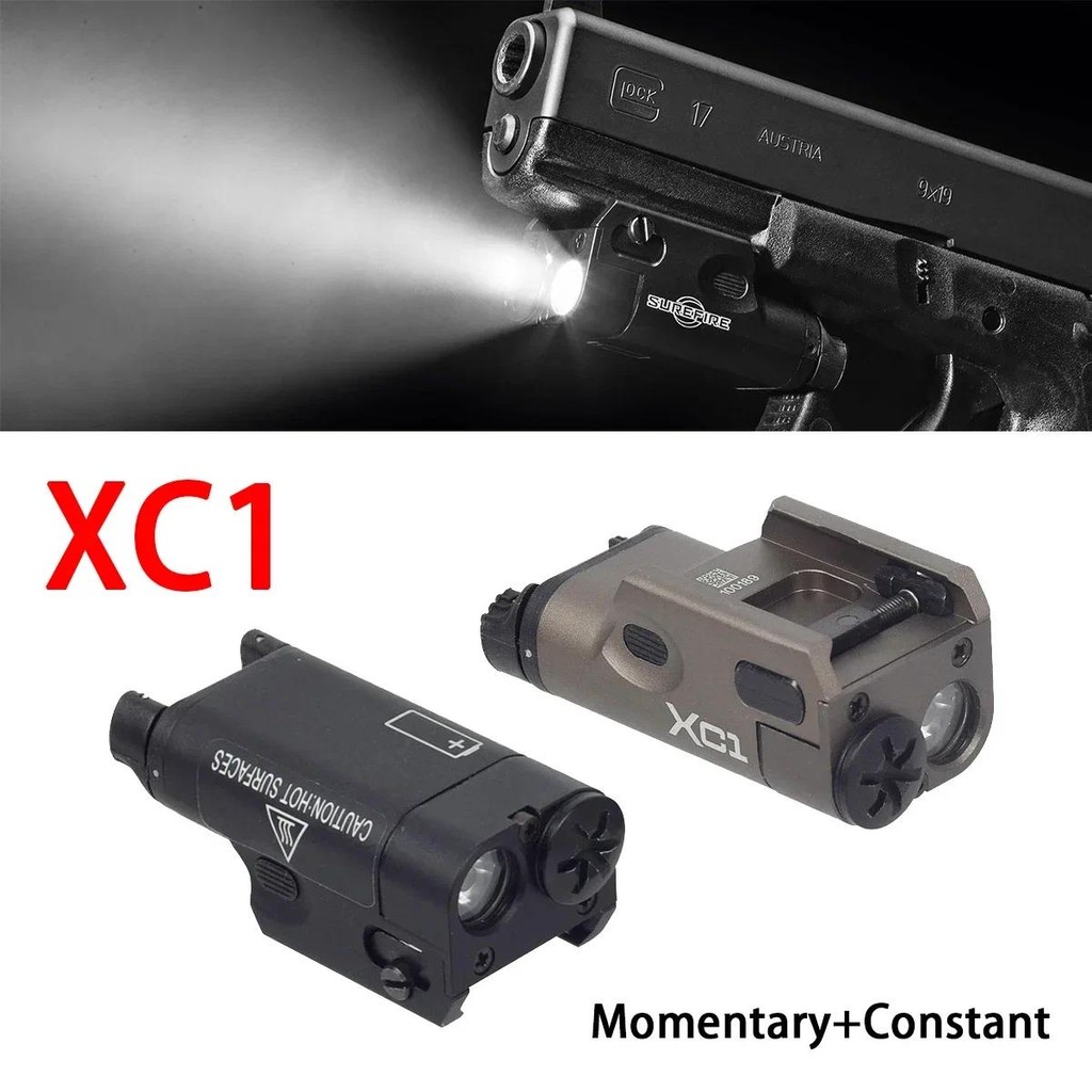 Jual SureFir XC1 Tactical LED Flashlight Metal Pistol Scout Torch For ...