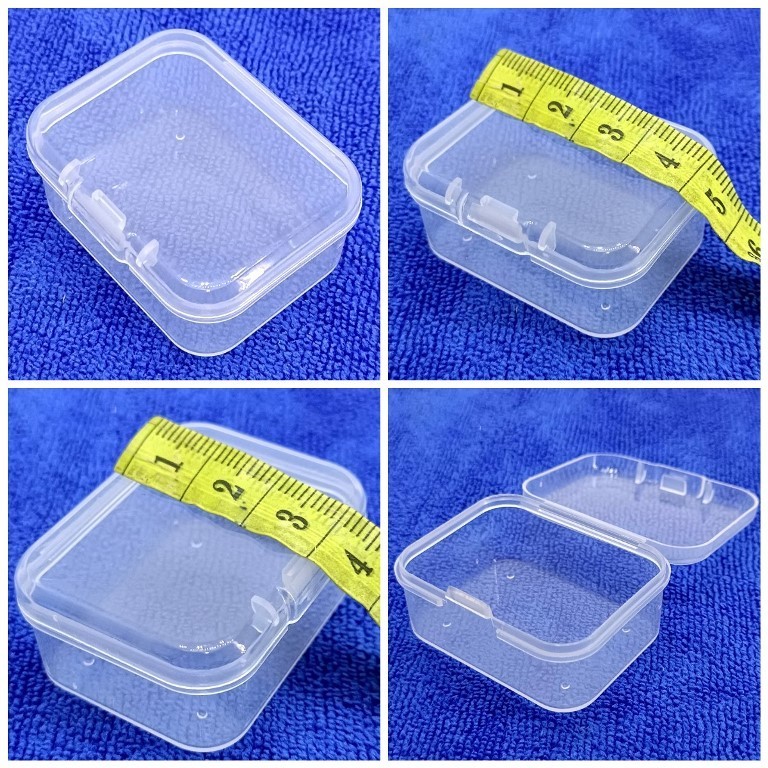Jual BOX KOTAK 4X3CM 4 x 3 cm kotak plastik pp penyimpanan kecil serba ...