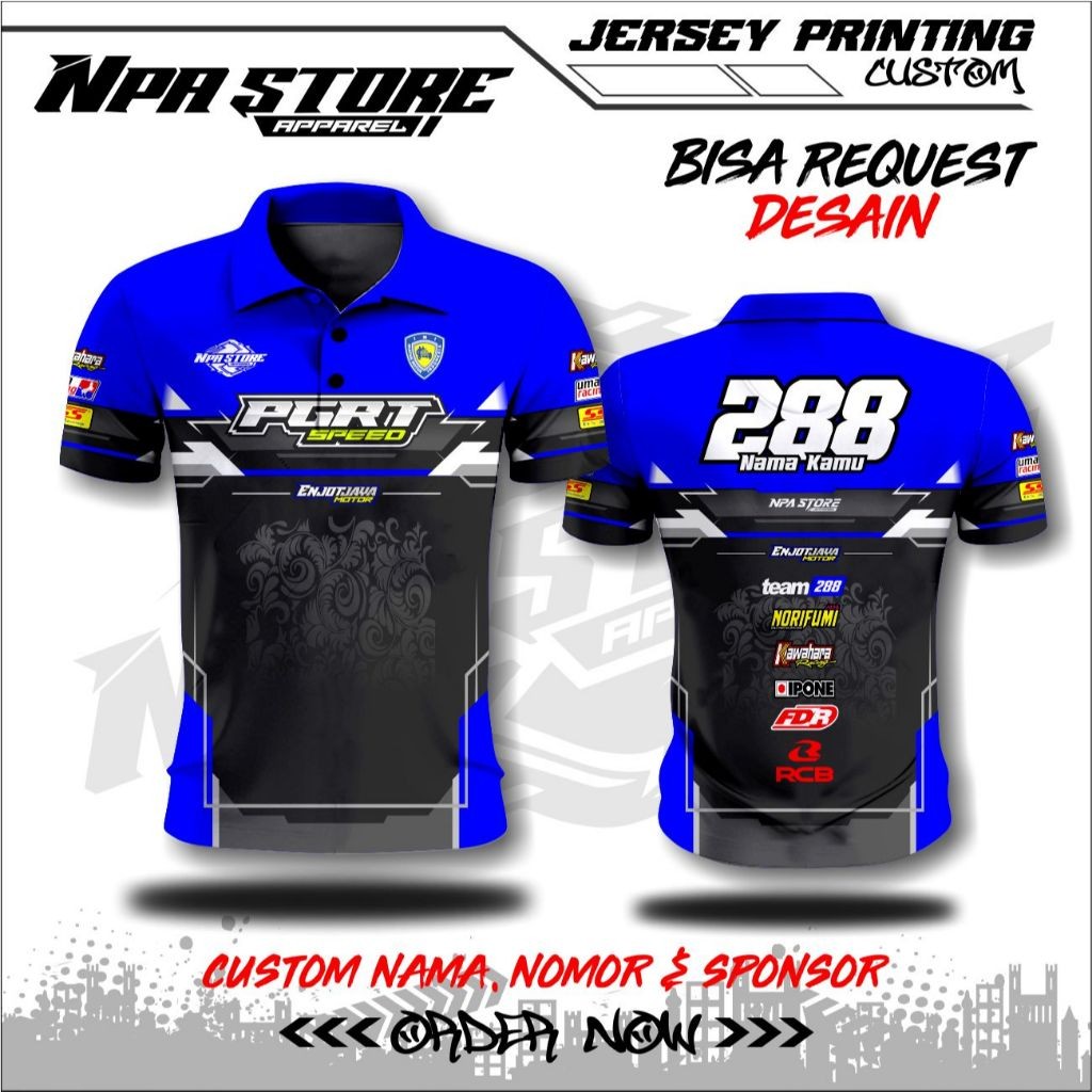 Jual KAOS BALAP - Jersey Racing Custom Bebas Request Full Printing ...
