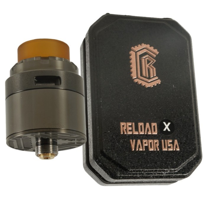 Jual Atomizer Vape Reload X RDA Gunmetal 24MM Authentic By Reload Vapor ...