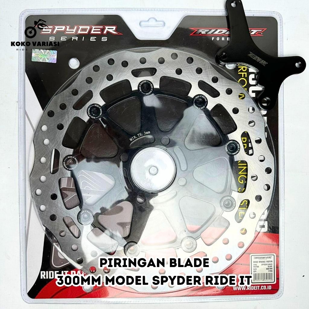 Jual PIRINGAN DISC BLADE 110/125 Revo abs RIDE IT SPYDER 300MM CAKRAM ...