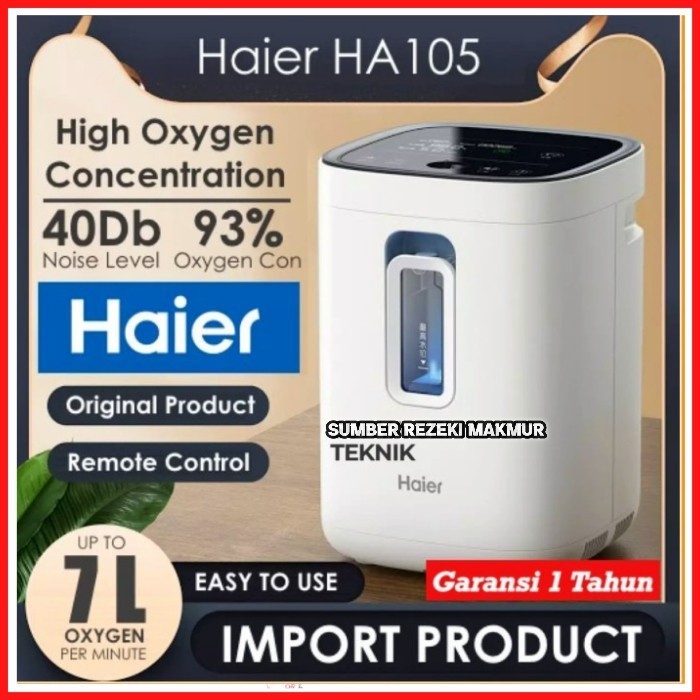 Jual Haier HA-105 Oxygen Concentrator Generator Mesin Oksigen HA 105 Medis | Shopee Indonesia